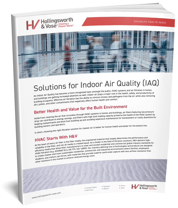 Solutions for Indoor Air Quality (IAQ) | Hollingsworth & Vose