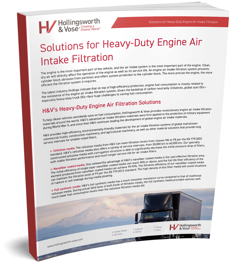 Solutions for Heavy-Duty Engine Air Intake Filtration | Hollingsworth ...